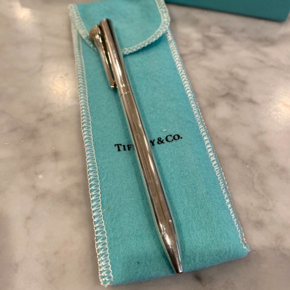 Tiffany & Co. | Other | Vintage Tiffany Co Sterling Silver Ballpoint ...